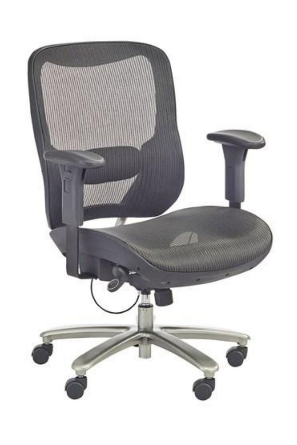 SAFCO Lineage Big Tall All Mesh Task Chair 400 lb. Weight Capacit